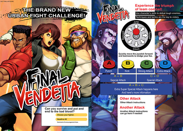 Final Vendetta - MVS arcade set (PRE ORDER) – Bitmap Bureau (UK)